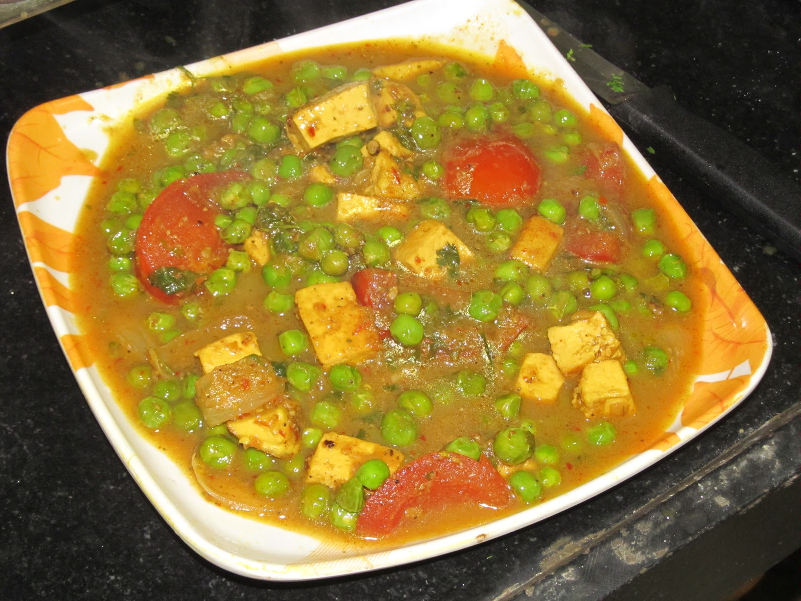 Mumma's Kitchen: Mutter Paneer