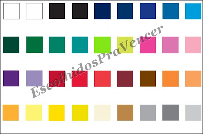 Tabela com 255 Cores em html