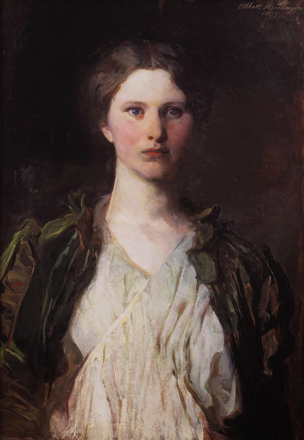Abbott HANDERSON THAYER (1849-1921) | Catherine La Rose ~ The Poet of ...