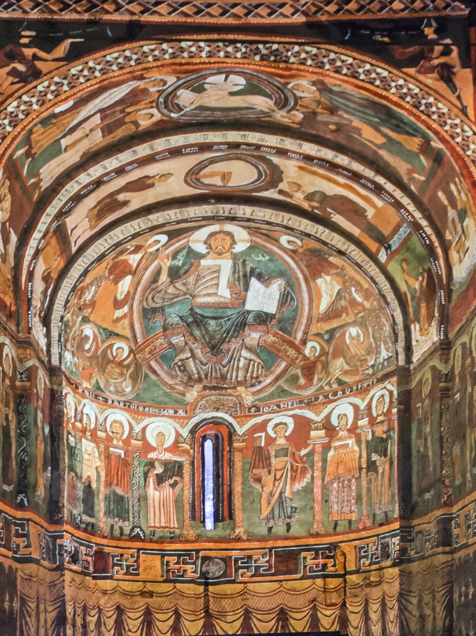 Arte en español: Las pinturas del ábside de San Clemente de Tahüll