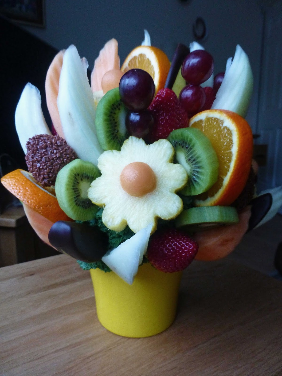 Edible flower arrangements. Incredible Bouquets.