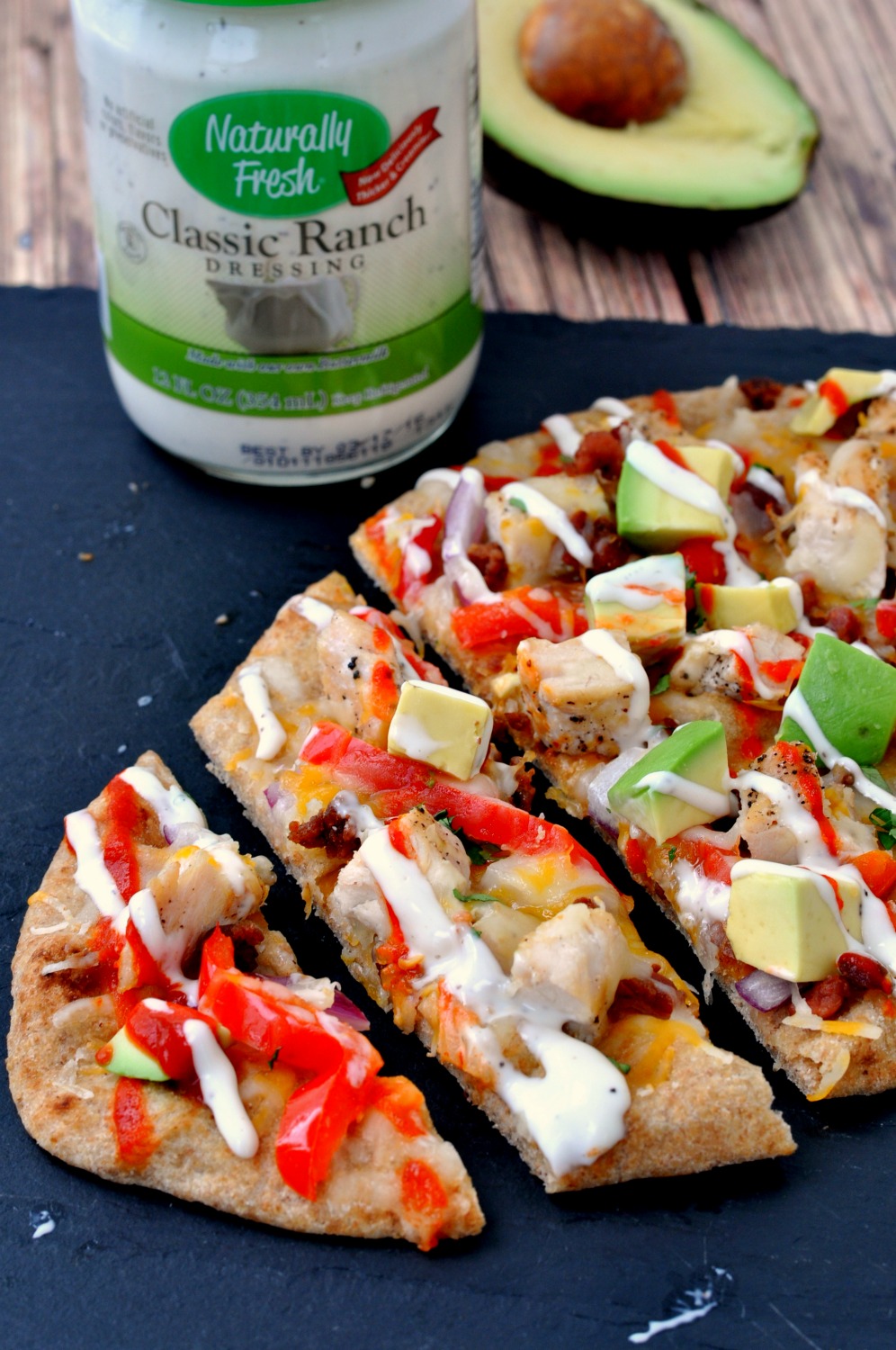 From Tracie: Chicken Bacon Flatbread