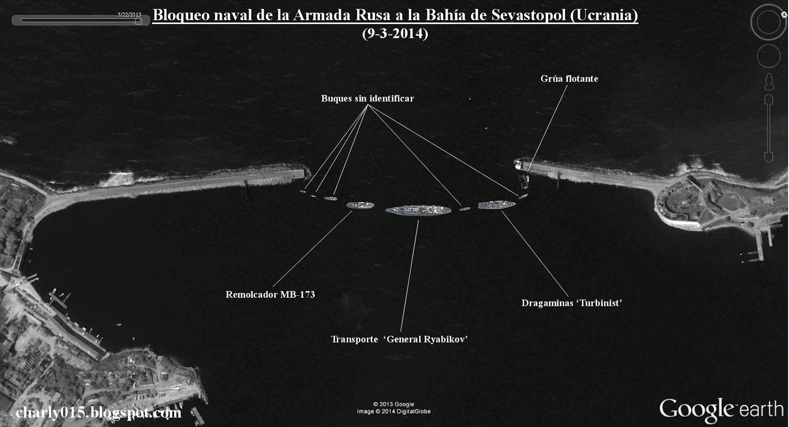 Análisis Militares: Primera reseña del bloqueo naval ruso a la bahía se ...