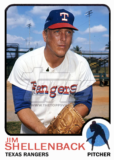 1973 Topps Baseball Card Update Series: 1973 Texas Rangers - 57-105 ...