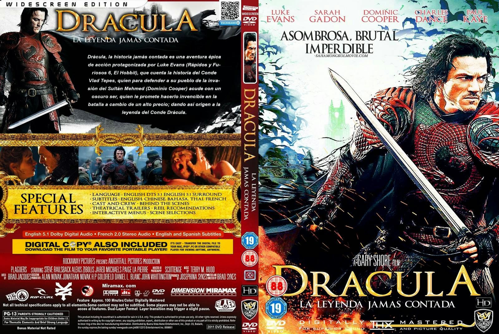 Cover: Dracula Untold dvd