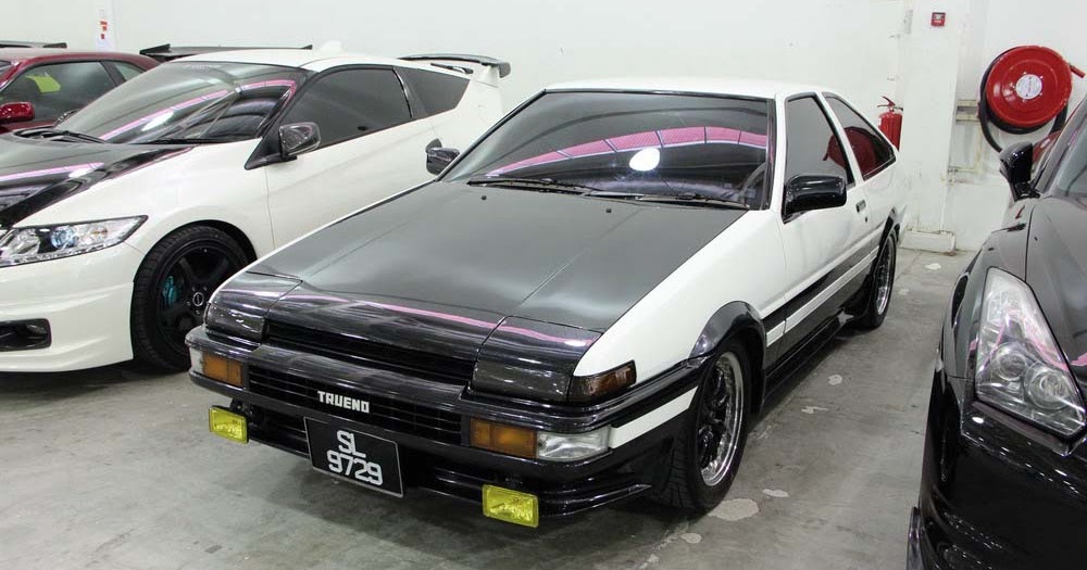 Autoshow Pic: Initial D Takumi's AE86 Replica