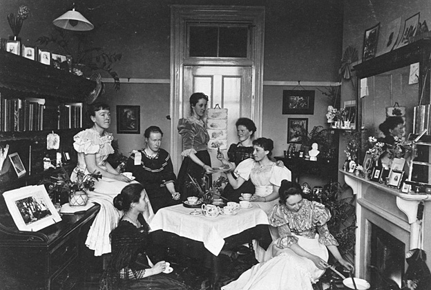 Students' Rooms, 1890s ~ Vintage Everyday