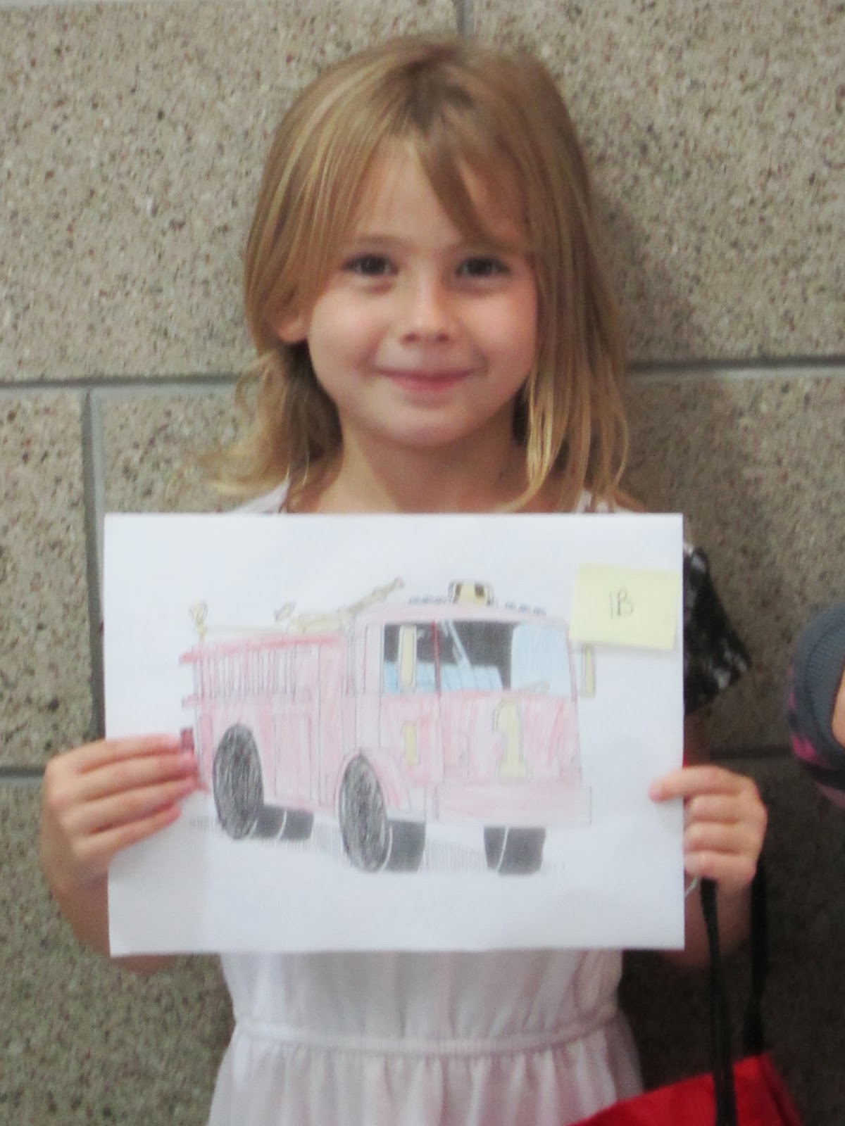 Mrs. Lazar's First Grade 1B: Coloring Contest Winner