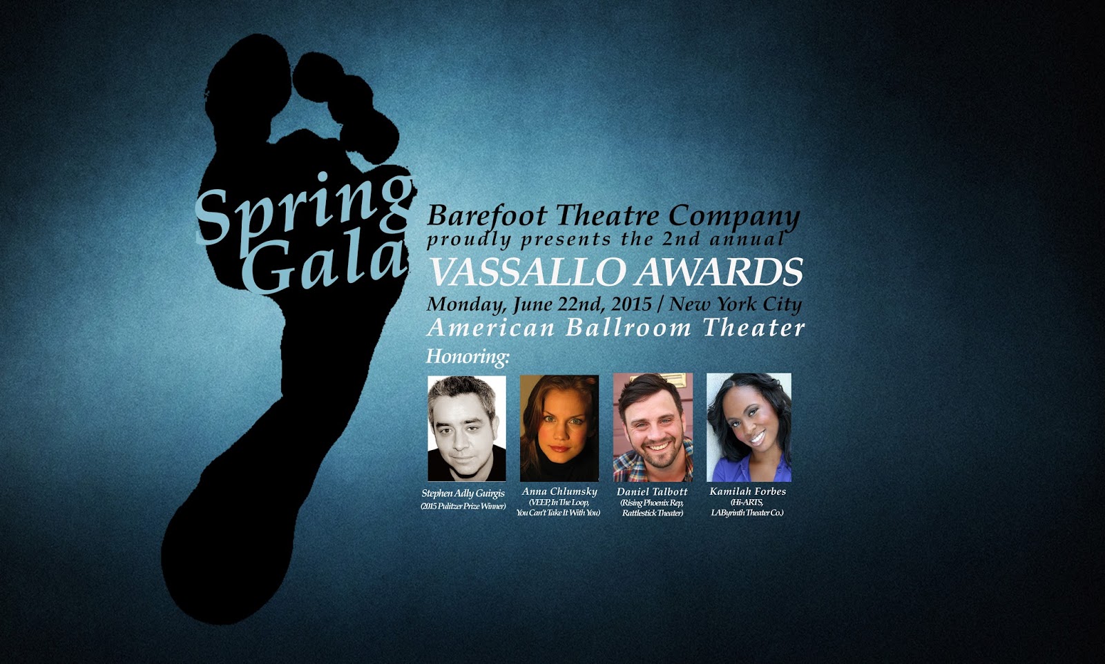 Barefoot Theatre Company: VASSALLO AWARDS (Ed Vassallo)