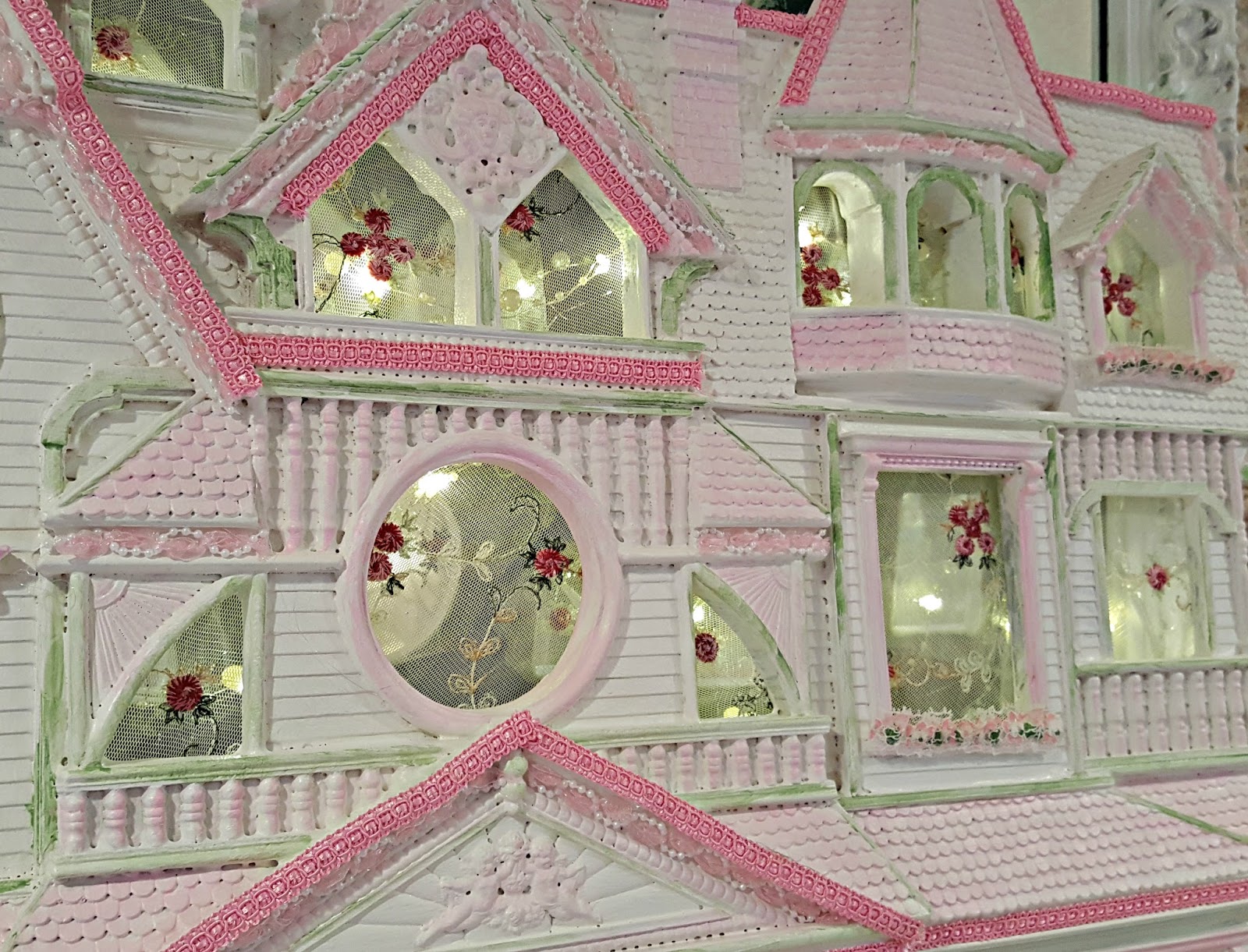 Penny's Vintage Home: Victorian Pink Lady House
