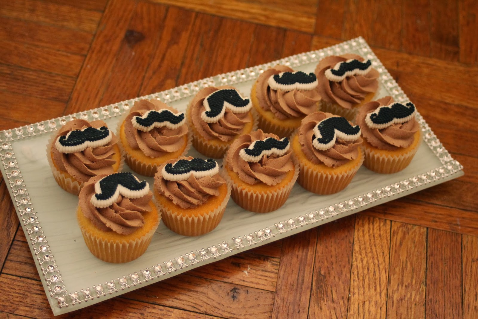 Mustache Cupcakes