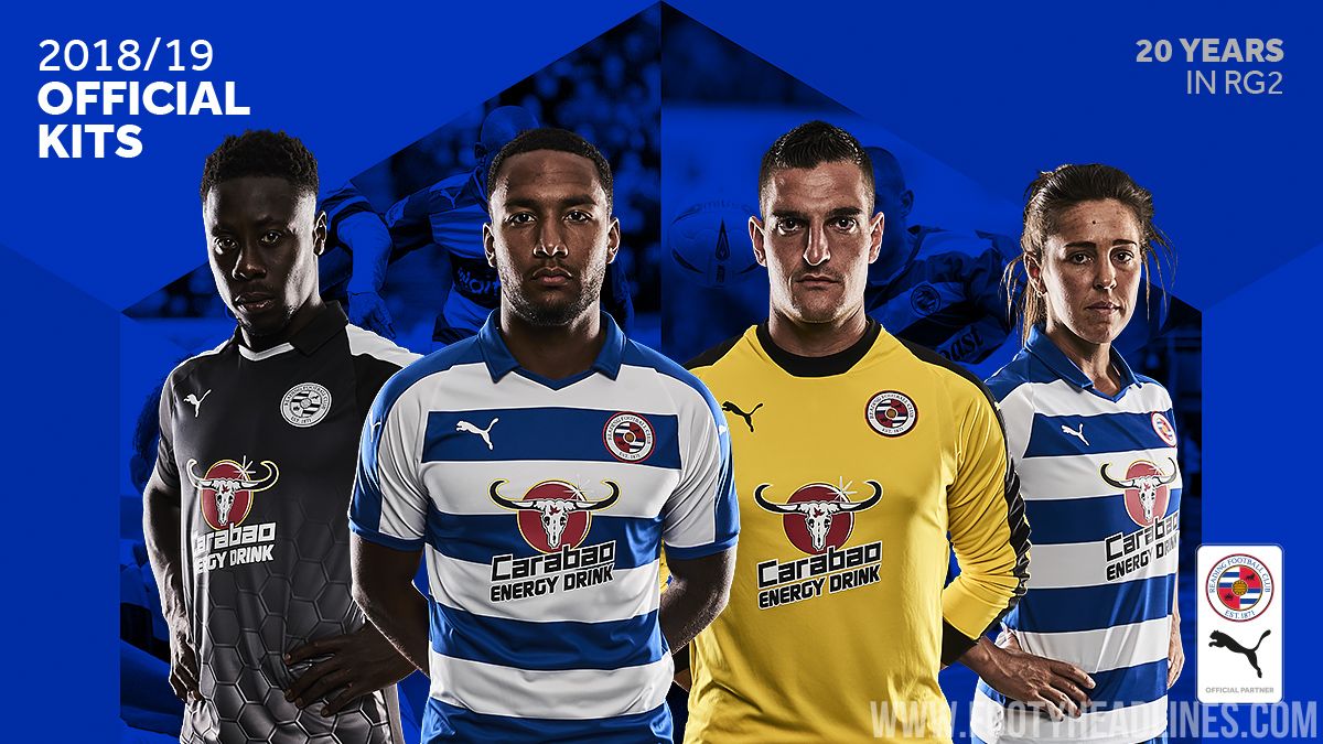 Reading 18-19 Home & Away Kits Released - Footy Headlines