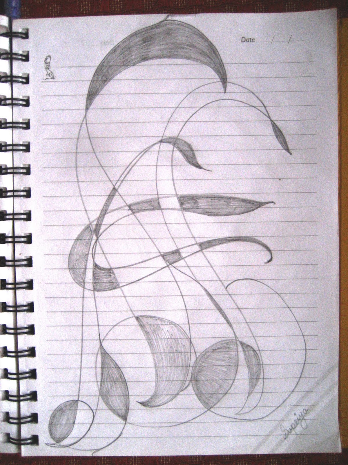 free hand sketching...........