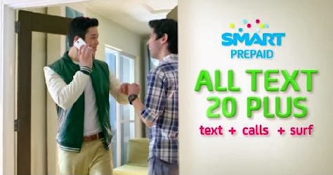 Smart All Net Text 20 Plus with Free Call and Surf Promo