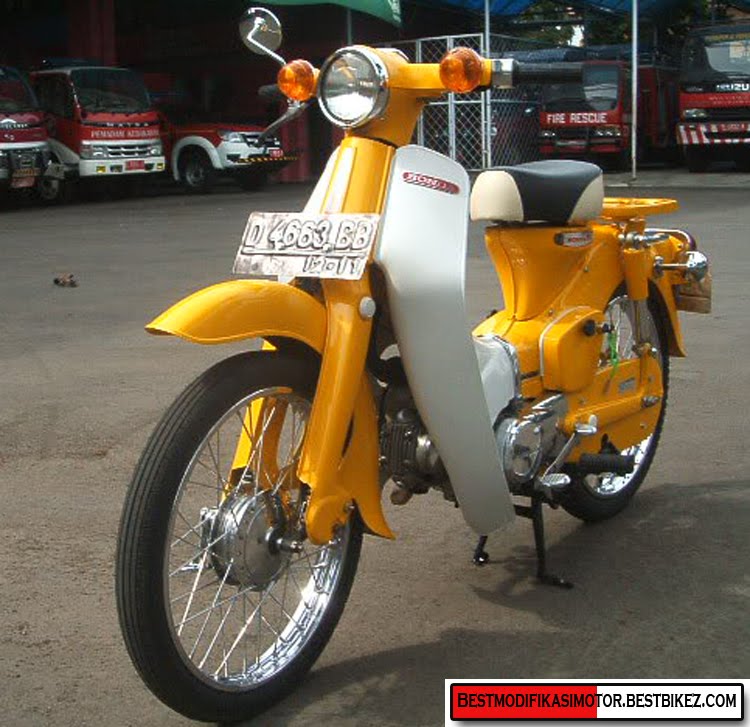 Dijual Honda C50 Pispot 1969 - Gambar Modifikasi Motor Terbaru