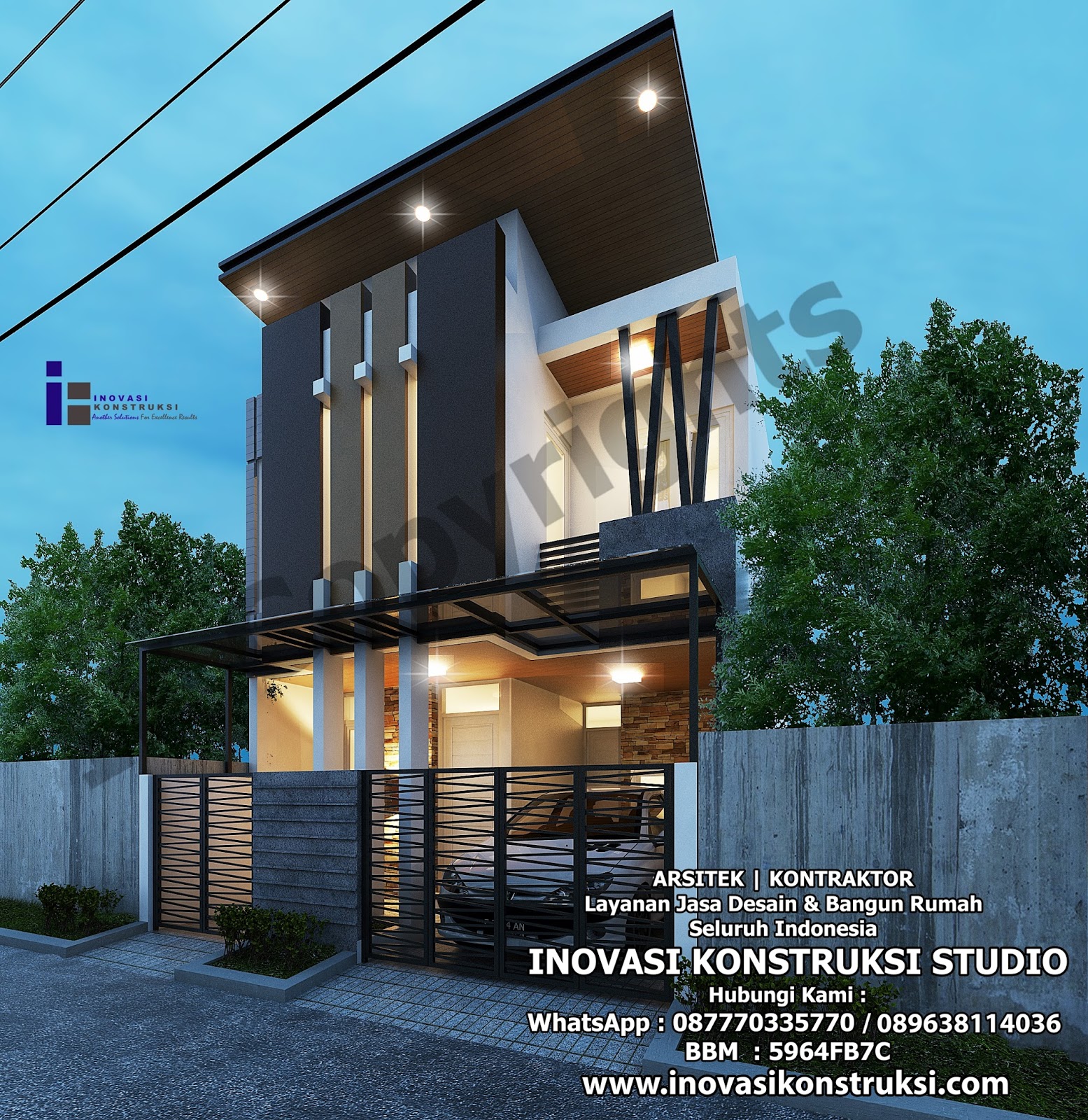 Desain Rumah Ibu Noni Fani di Tangerang - Inovasi Konstruksi