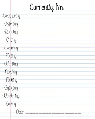 Shoregirl's Creations: Currently Journal Freebie