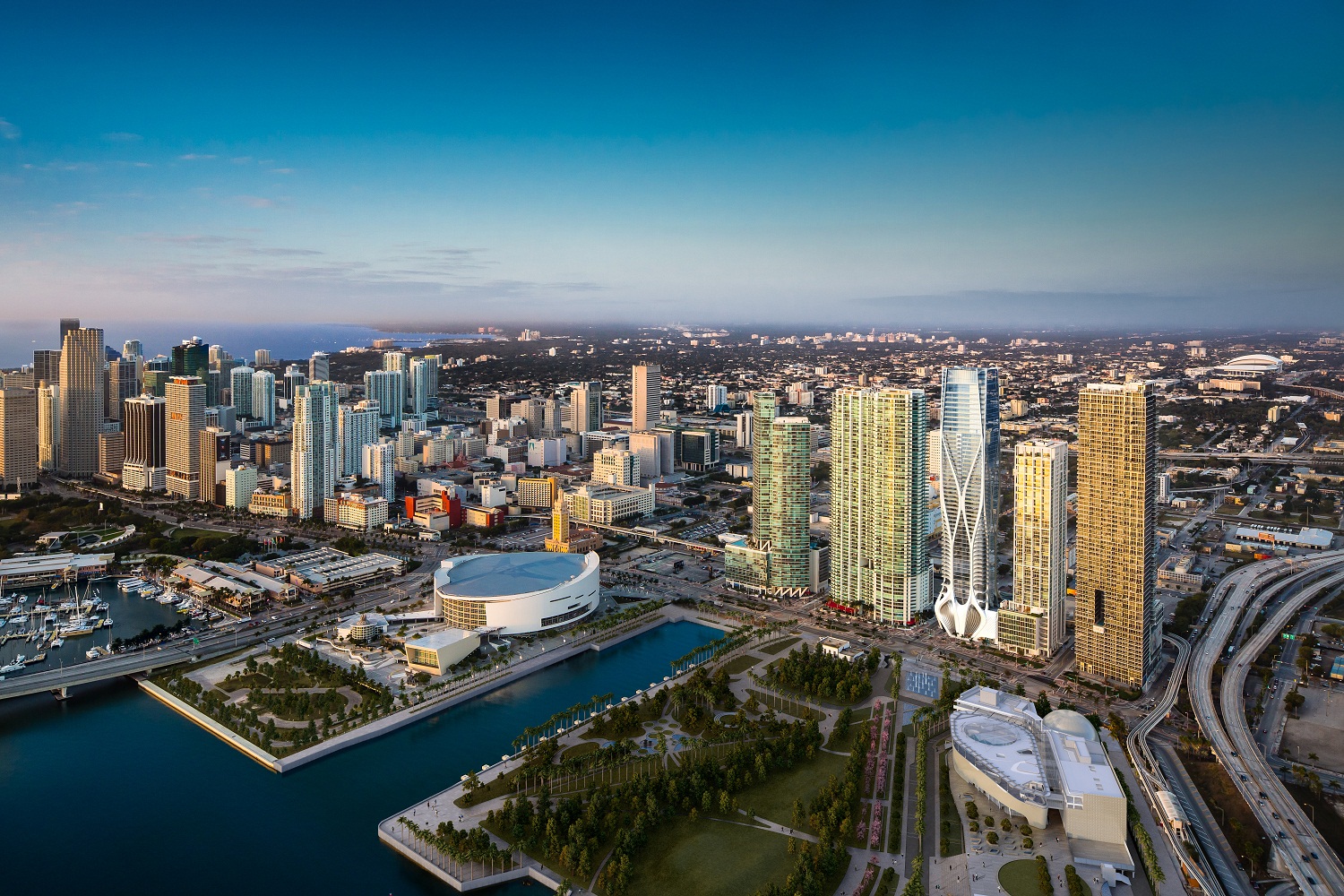 Zaha Hadid Design Project 1000 Museum In Miami Beach, usa