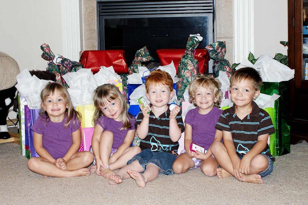 wilkinsonquints: The Quints 4th Birthday!