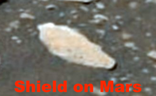 UFO SIGHTINGS DAILY: Ancient Battle Axe And Shields Found On Mars In ...
