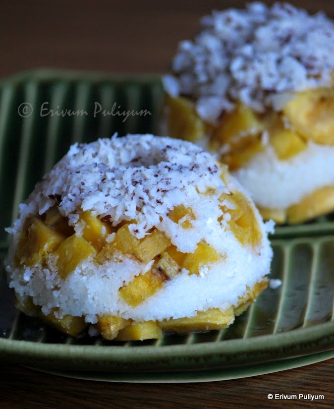 Erivum Puliyum: Ethakka Puttu | Nendran Pazham Puttu | Ripe Plantain ...