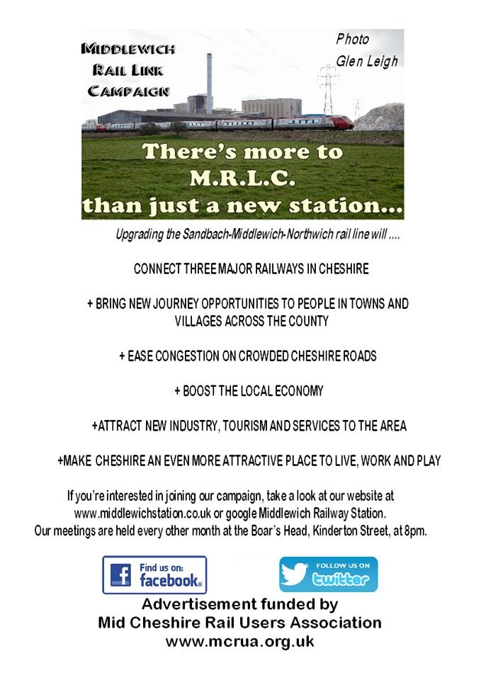 MIDDLEWICH RAIL LINK CAMPAIGN WEBSITE - ARCHIVED: HS2 NORTH OF CREWE