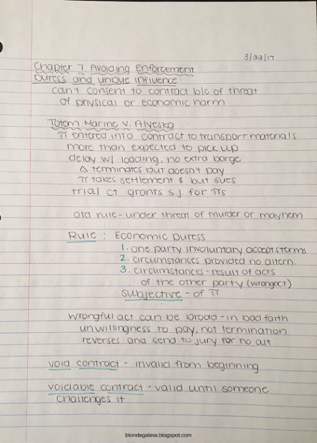 blondegalese: A How-To Guide to Law School Classes