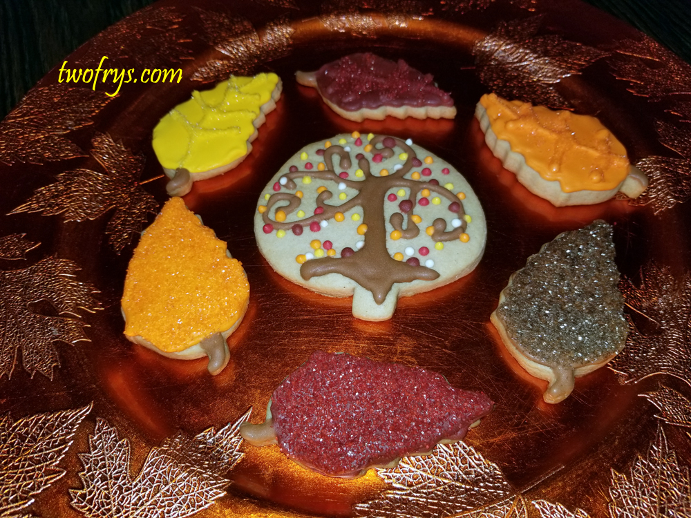 Two Frys: Autumn Leaves Cookies