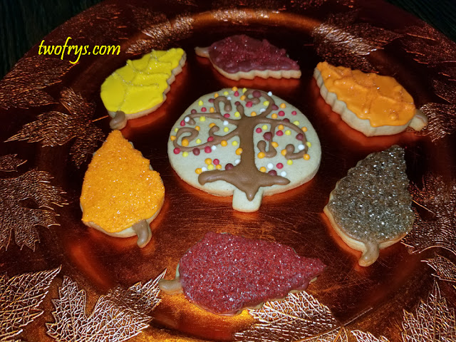 Two Frys: Autumn Leaves Cookies
