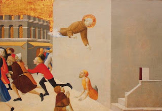 Abbey Roads: Levitating priest...