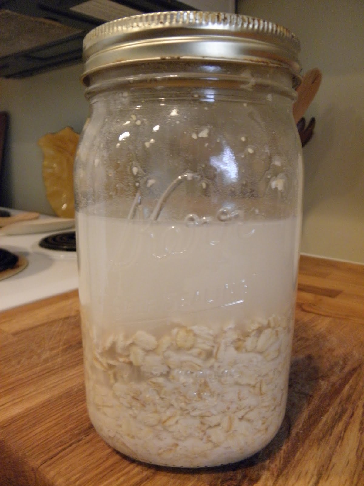 Simply Natural Home: Soaked Oatmeal