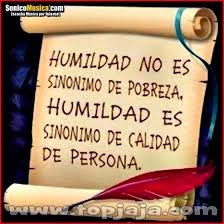 la humildad es la llave que abre todas las puertas