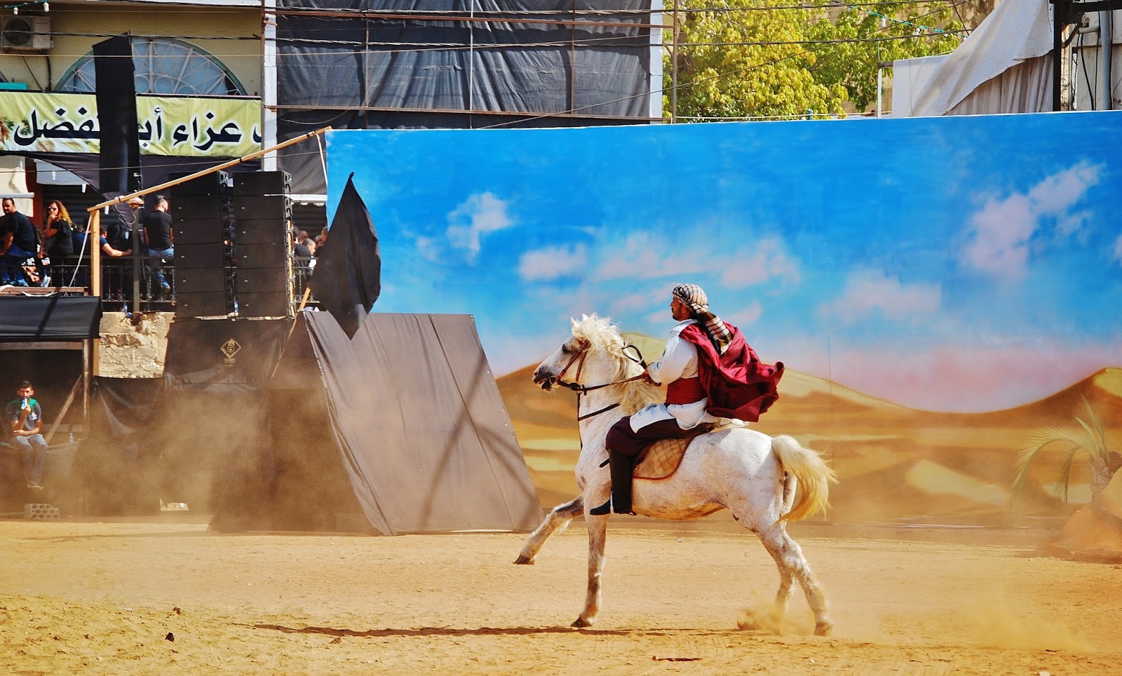 Beirut resiste: Representación de la batalla de Kerbala.