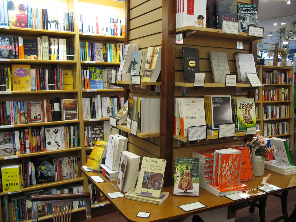 Bound:: Indie Bookstores' Staff Picks Displays