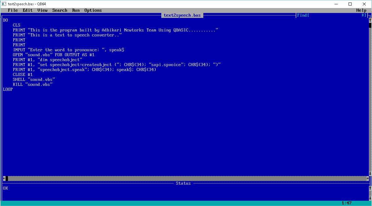 Qbasic
