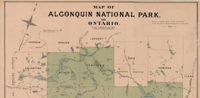 Damn Yak Dry Goods Co.: Vintage Algonquin Park Maps.