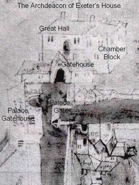 Demolition Exeter: The Archdeacon of Exeter's House, Palace Gate