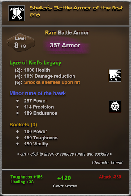 Stellar Game Design: Action RPG item design example