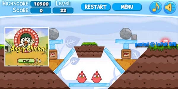 Blogpedia To You: Angry Chicken bakal menyaingi Angry Bird
