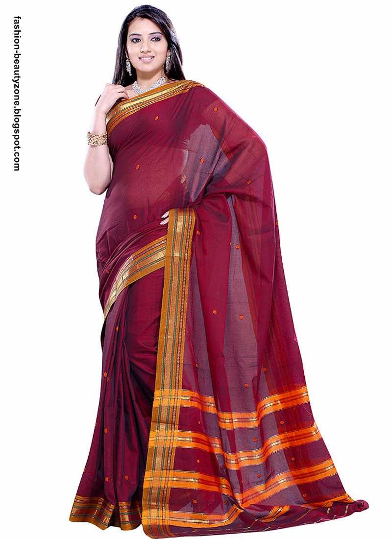 Ethnic Handloom Cotton Sarees | Hair and Beauty