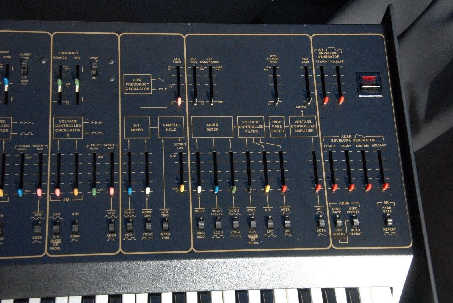 MATRIXSYNTH: Vintage ARP ODYSSEY 2810 MKII 4035 moog filter SN 0392