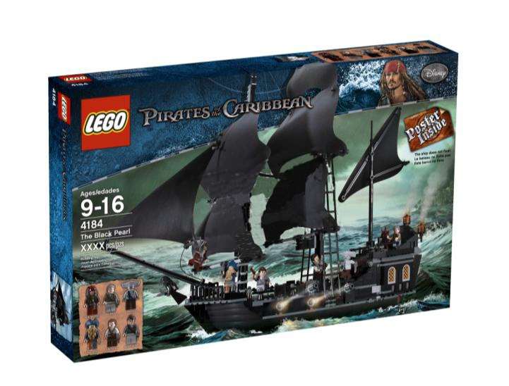 Lego Asia: Lego 4184 Black Pearl (The Pirates of the Caribbean) PICTURE