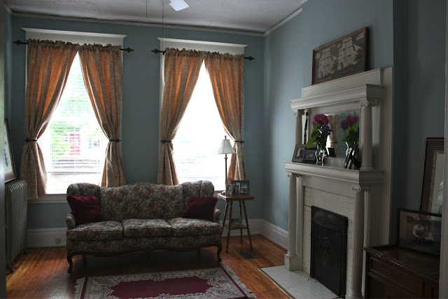 Goodbye Red Parlor, Hello Blue Parlor! | 17 Apart