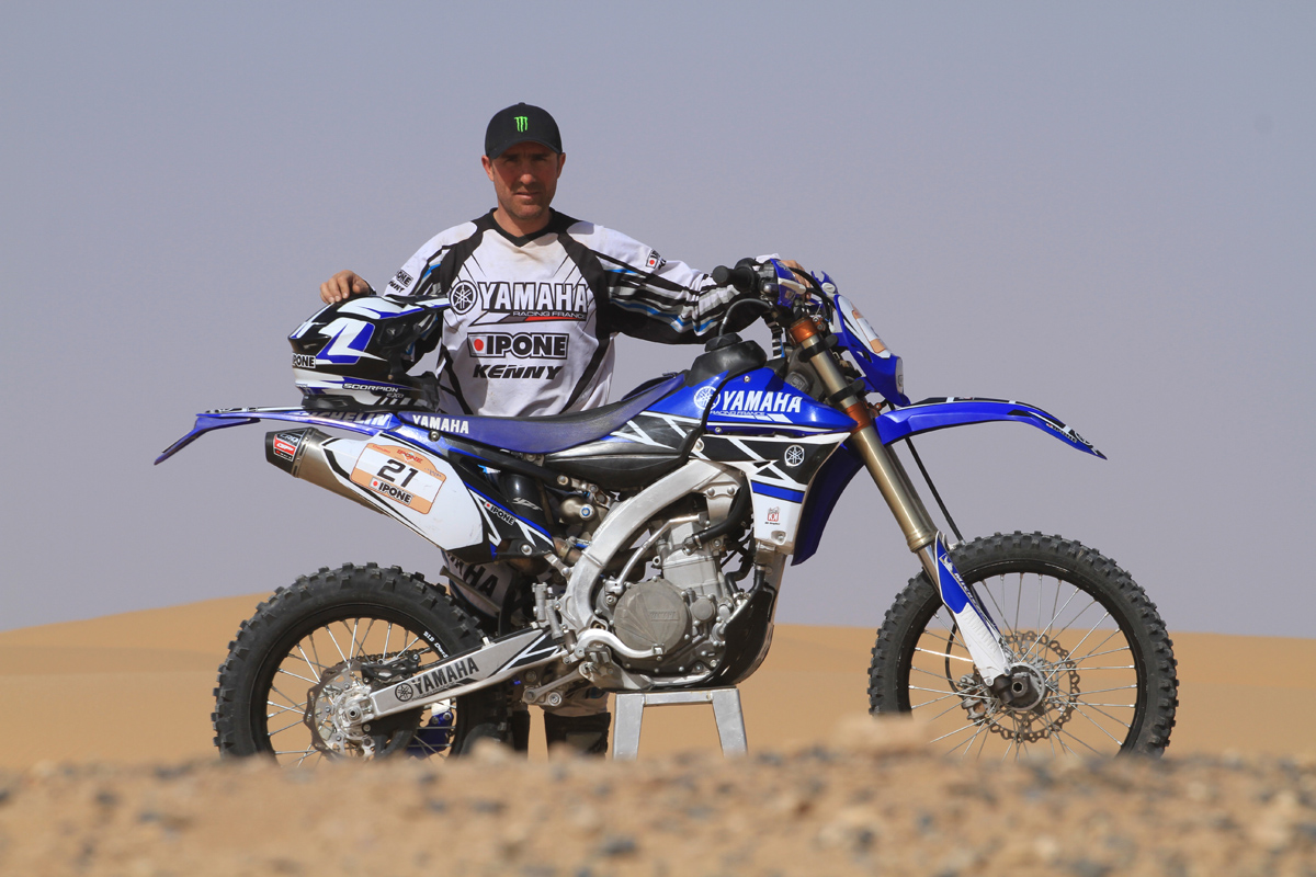 Stéphane Peterhansel at the Italian Baja 2013 with Yamaha!