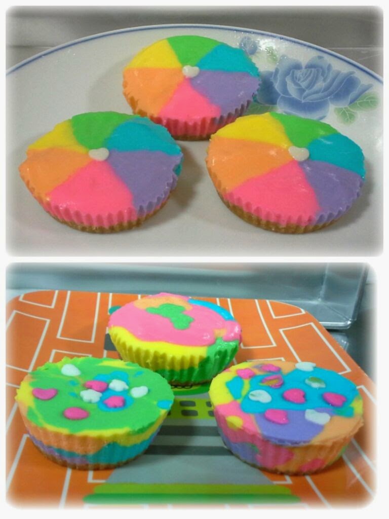 Loving Creations for You: Segmented and Psychedelic Mini No-Bake ...