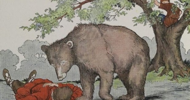 grupa-boboceilor 2014-2017: Ursul și cei doi prieteni! - fabulă