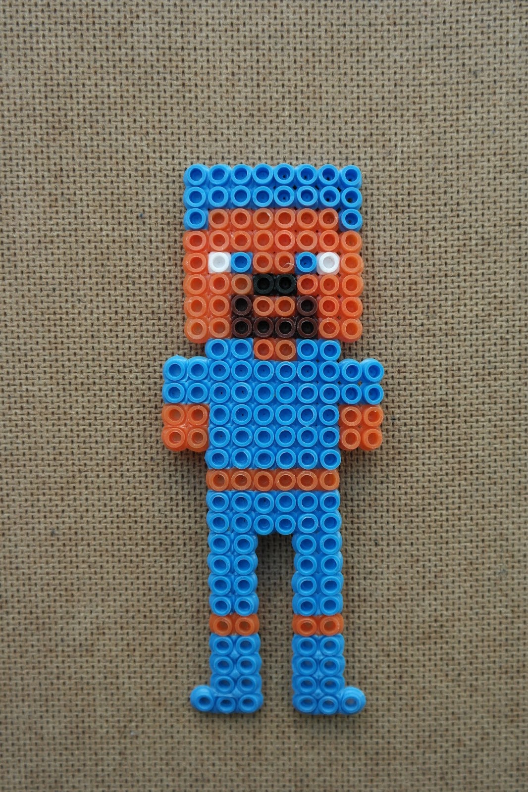 Pyssla Ideas: Minecraft Character 01