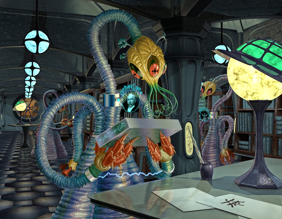 My Vain Doodles: Yithian Again