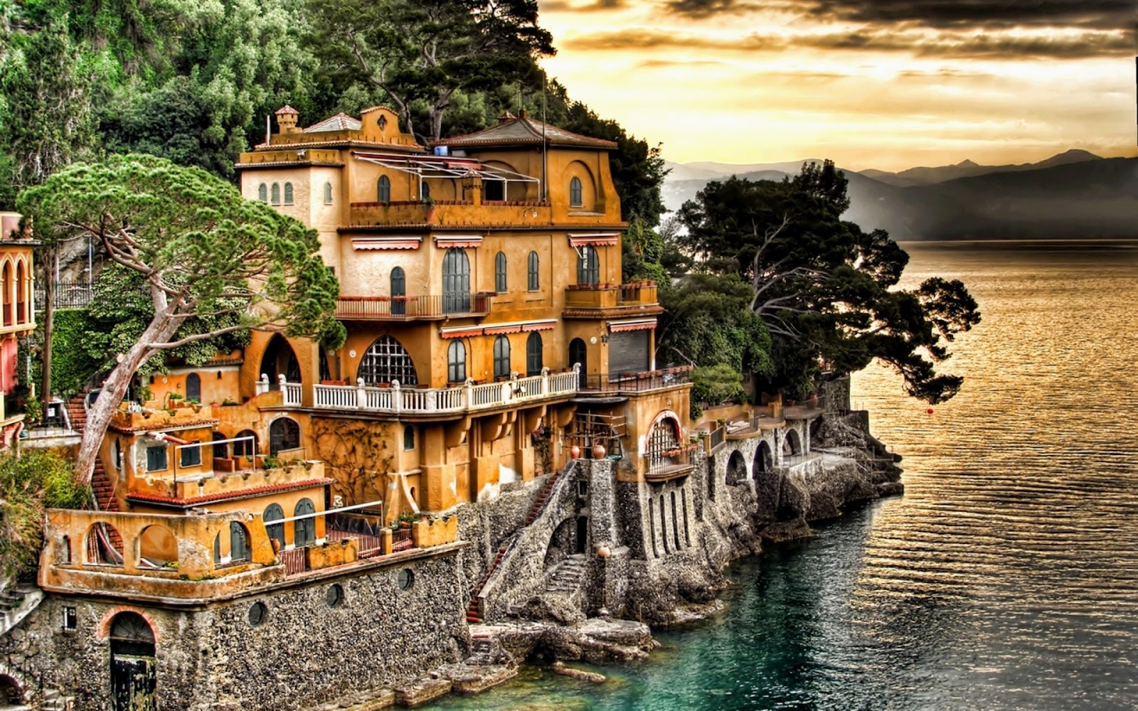 Portofino Coast - Italy [HD - 1920x1200] | Bimages.Net - Free Full HD ...