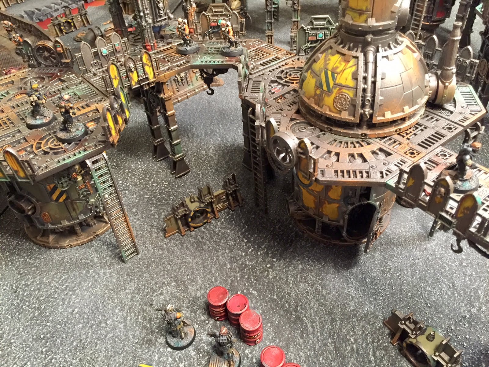 World of Walton's Crafts: Necromunda Board Complete!